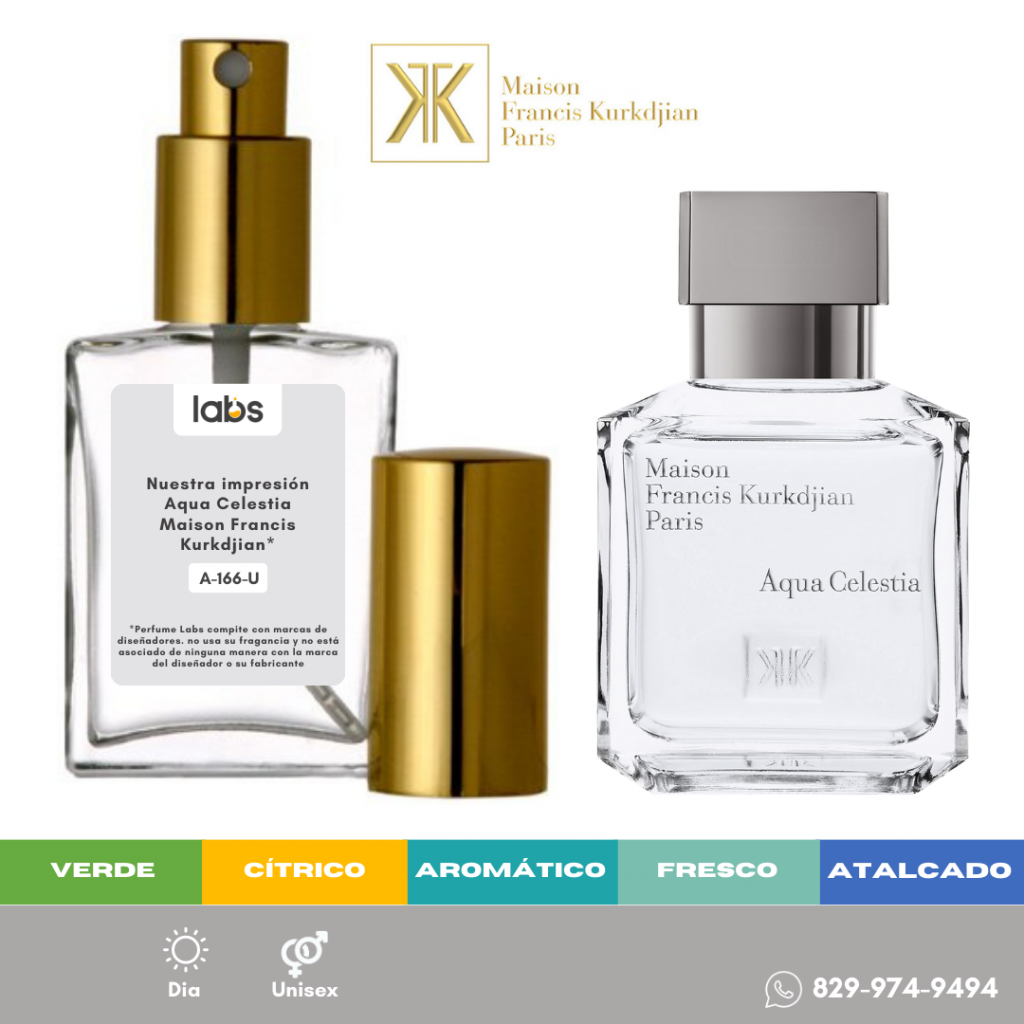 Aqua Celestia Maison Francis Kurkdjian – Perfume Labs República Dominicana