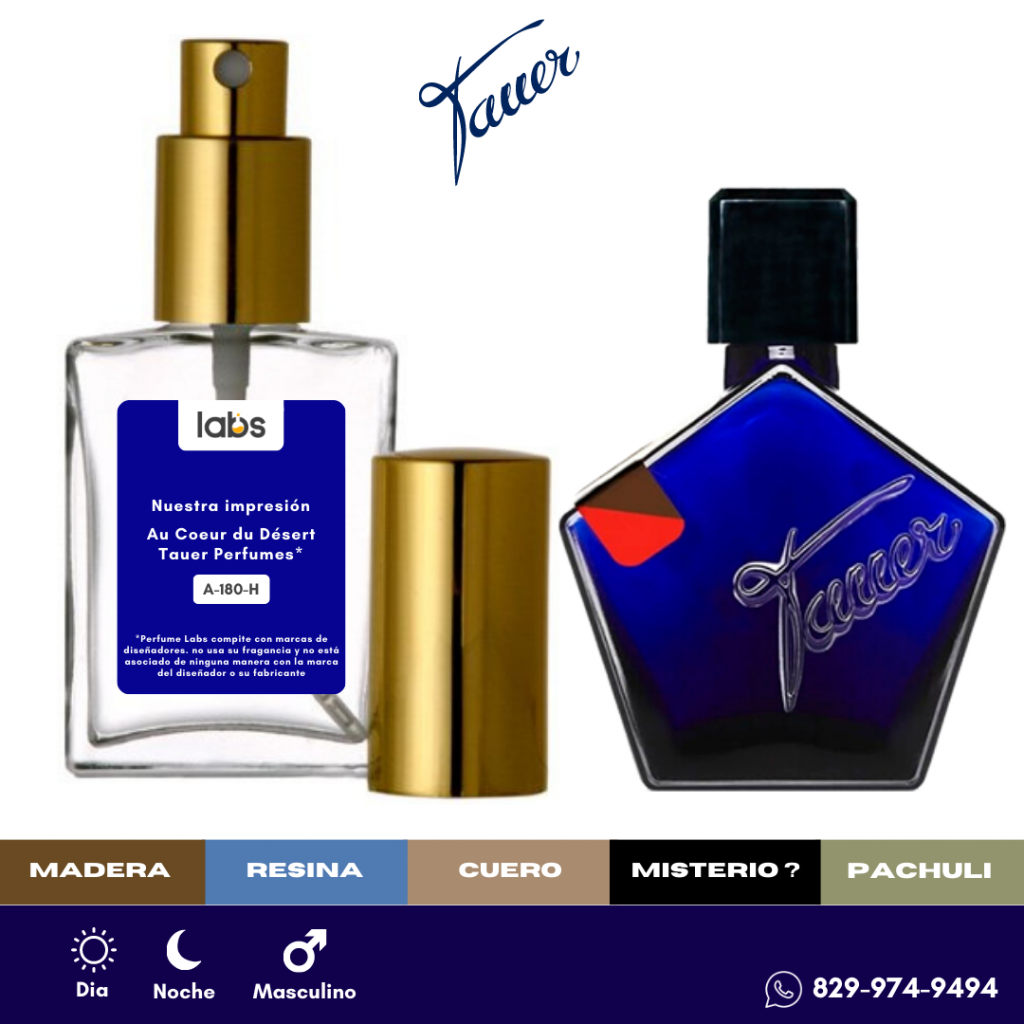 Au Coeur du Désert Andy Tauer – Perfume Labs República Dominicana